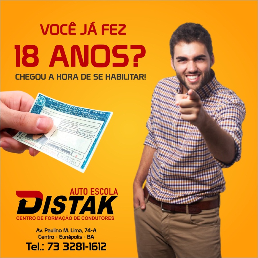 Auto Escola Distak 20 anos no mercado com destaque na formação de ...